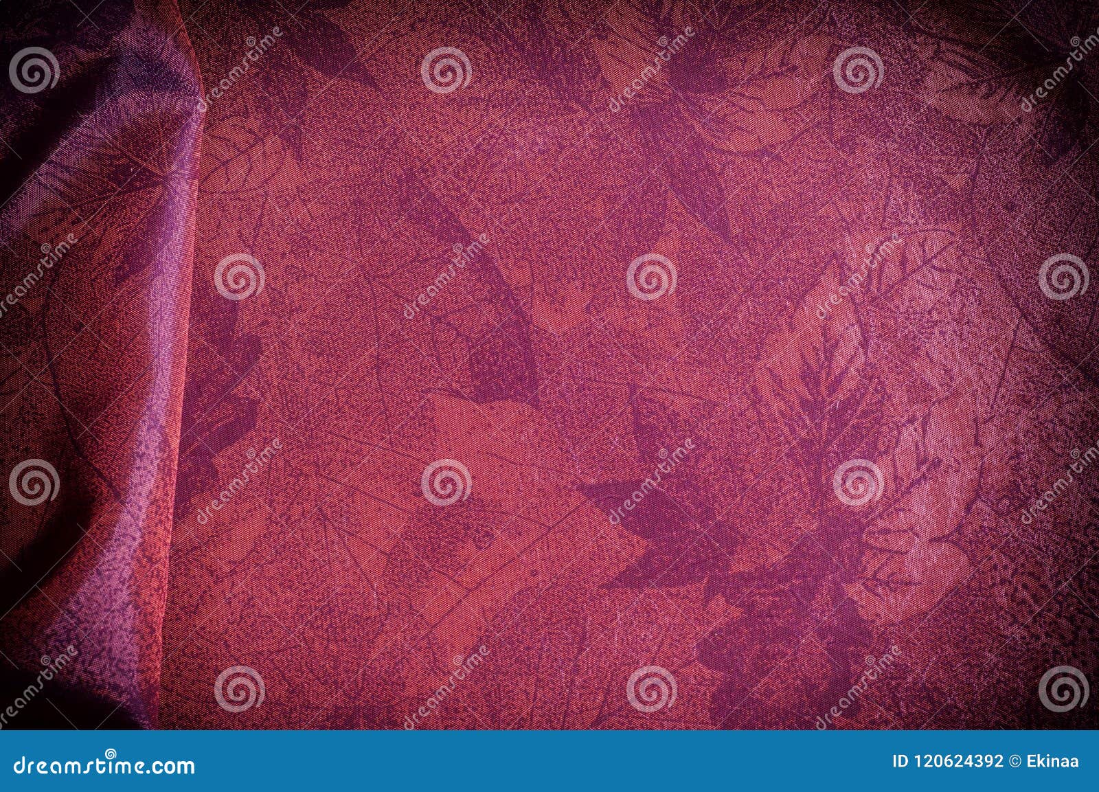 Texture, Background, Pattern. Fabric Silk Dark Maroon. Silk Organza ...