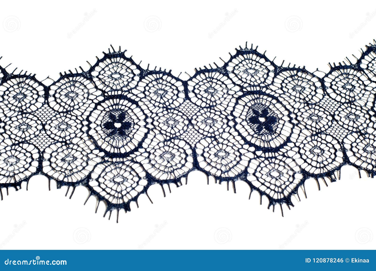 Texture, Background, Pattern. Lace Fabric. Dark Blue Color Stock Photo ...