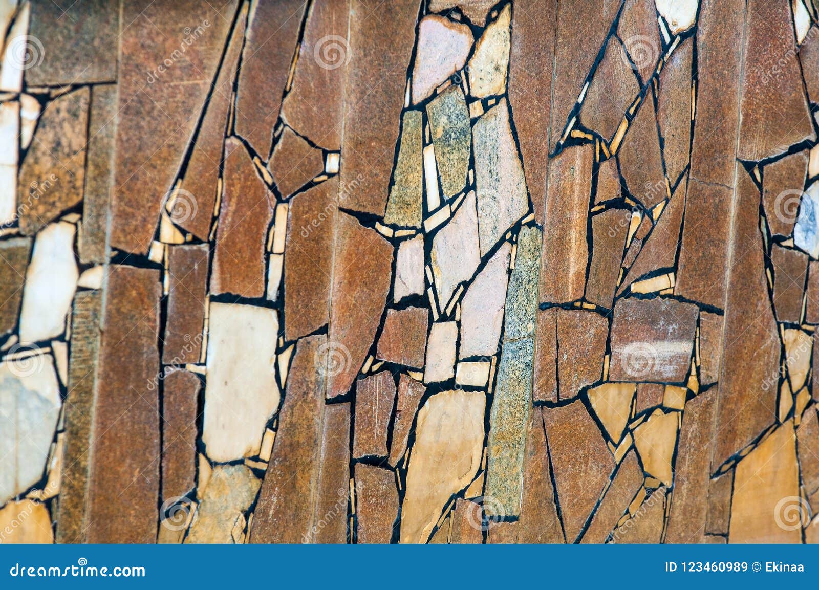 Texture, Background, Pattern. Lining of the Old Pool. Granite Slabs in ...