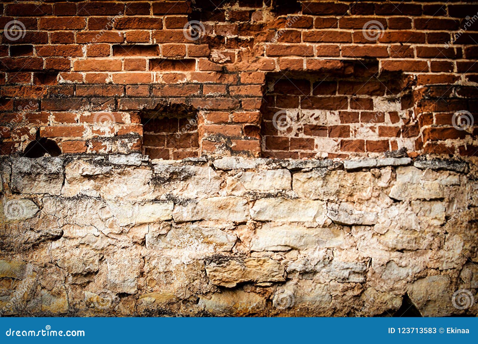 Texture, Background, Pattern. an Old Cement Stone Wall As Vintage ...