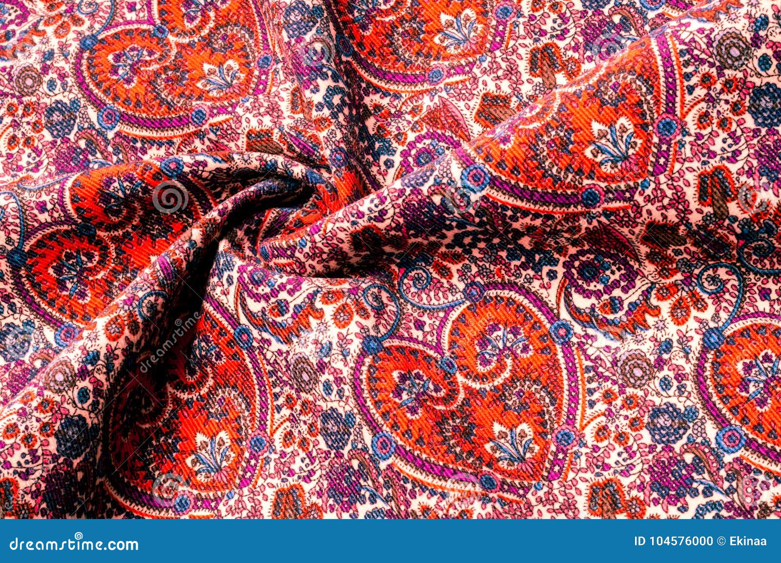 Texture Background Pattern. Traditional Indian Paisley Pattern Stock ...