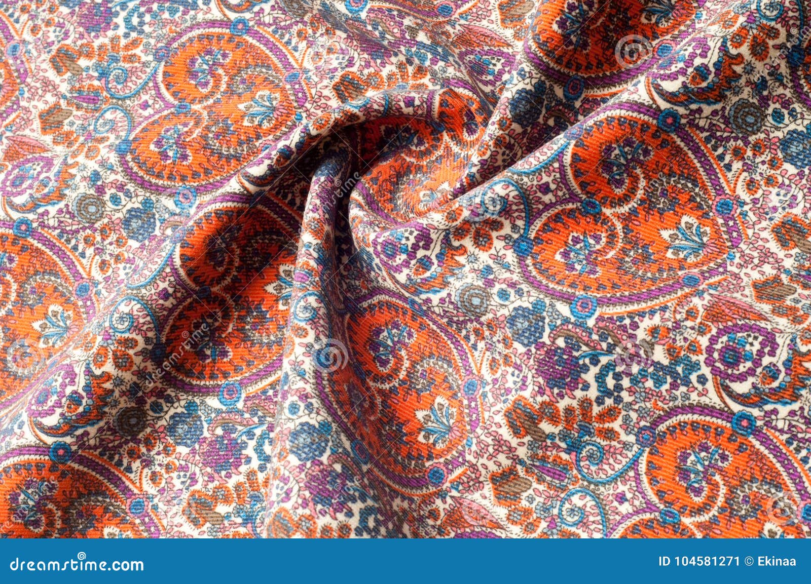 Texture Background Pattern. Traditional Indian Paisley Pattern Stock ...