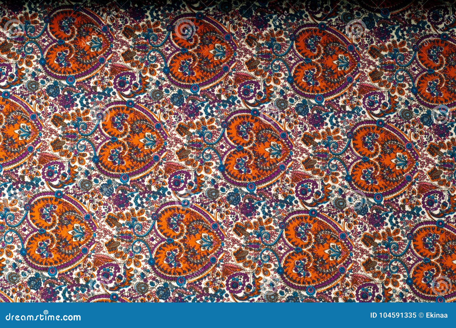 Texture Background Pattern. Traditional Indian Paisley Pattern Stock ...