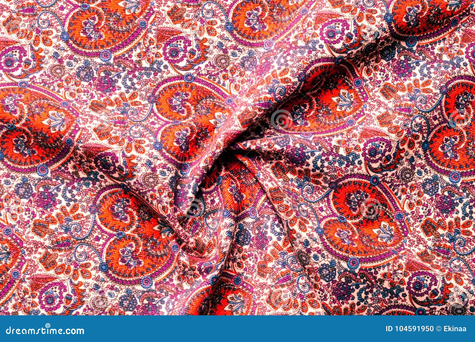 Texture Background Pattern. Traditional Indian Paisley Pattern Stock ...