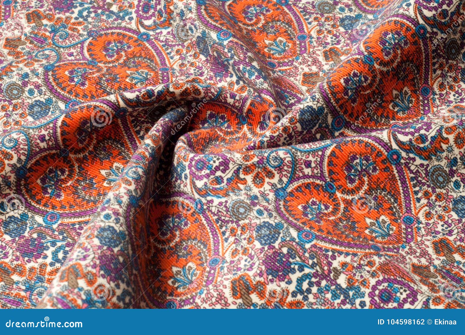Texture Background Pattern. Traditional Indian Paisley Pattern Stock ...