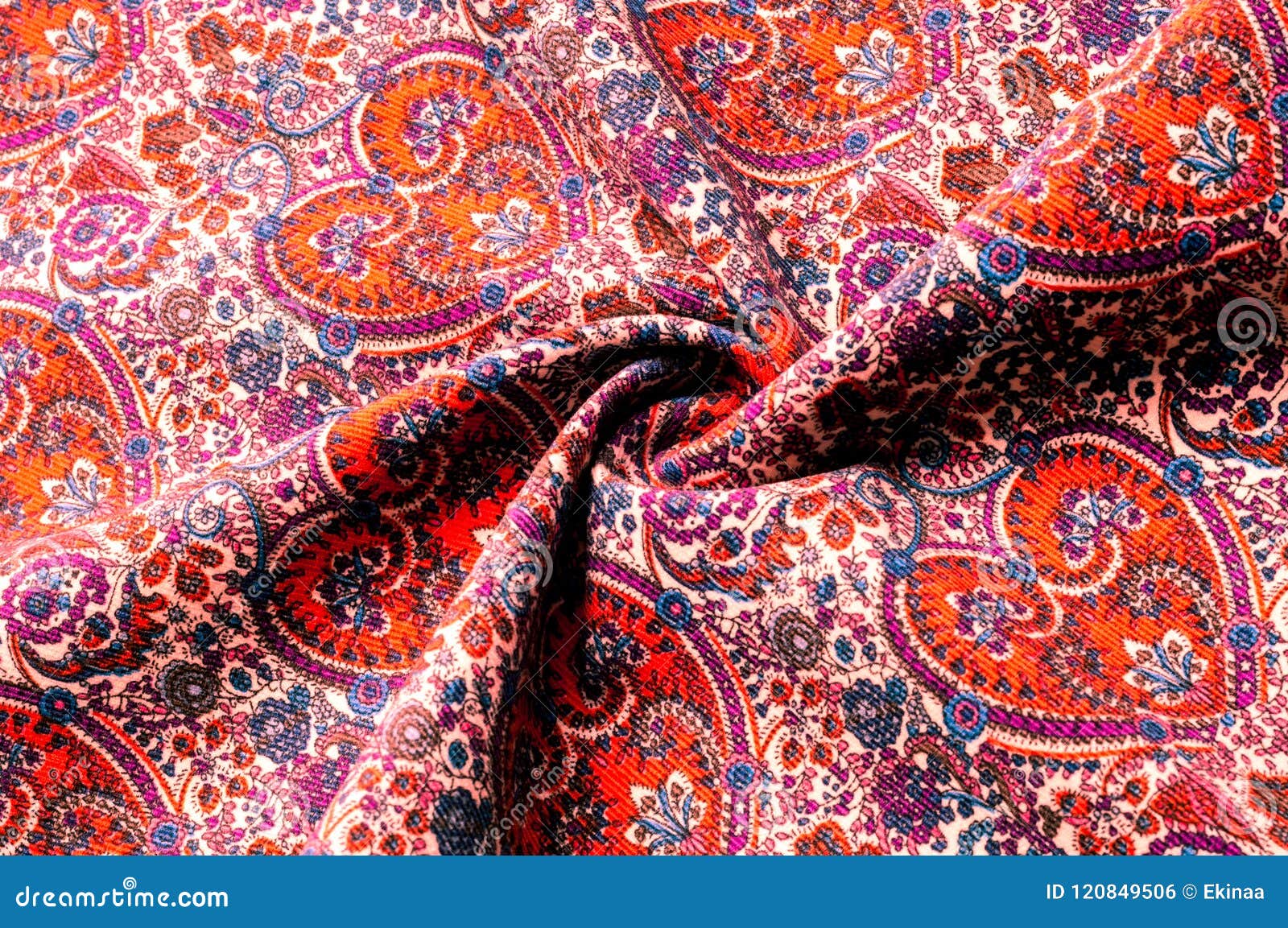 Texture Background Pattern. Traditional Indian Paisley Pattern Stock ...