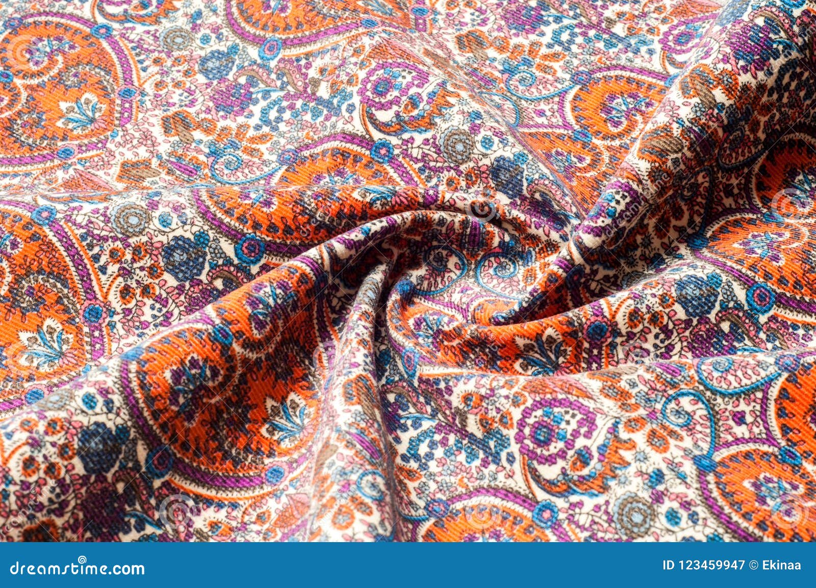 Texture Background Pattern. Traditional Indian Paisley Pattern Stock ...