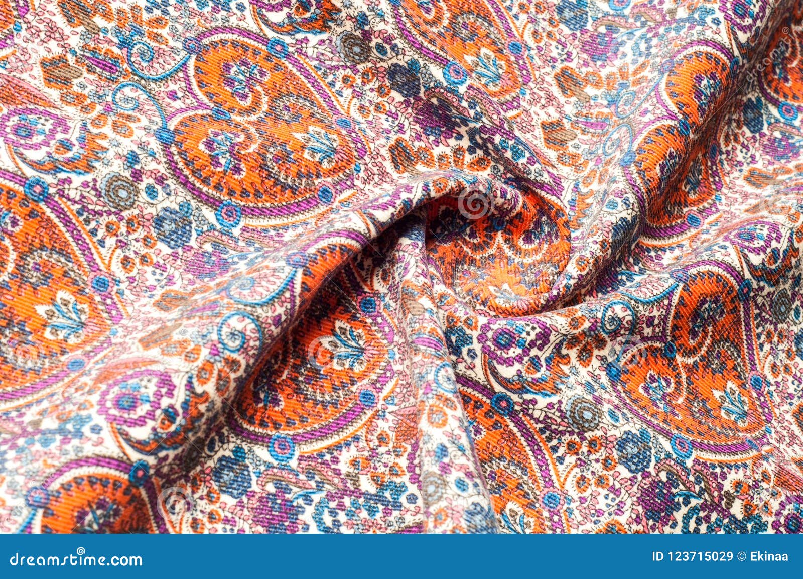 Texture Background Pattern. Traditional Indian Paisley Pattern Stock ...