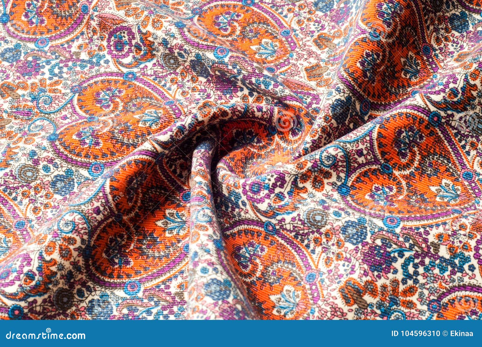 Texture Background Pattern. Traditional Indian Paisley Pattern Stock ...