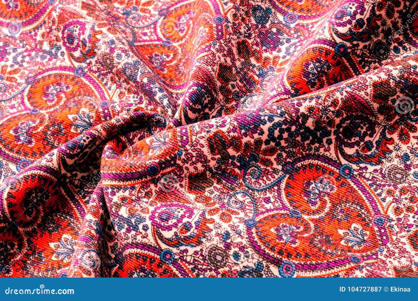Texture Background Pattern. Traditional Indian Paisley Pattern Stock ...