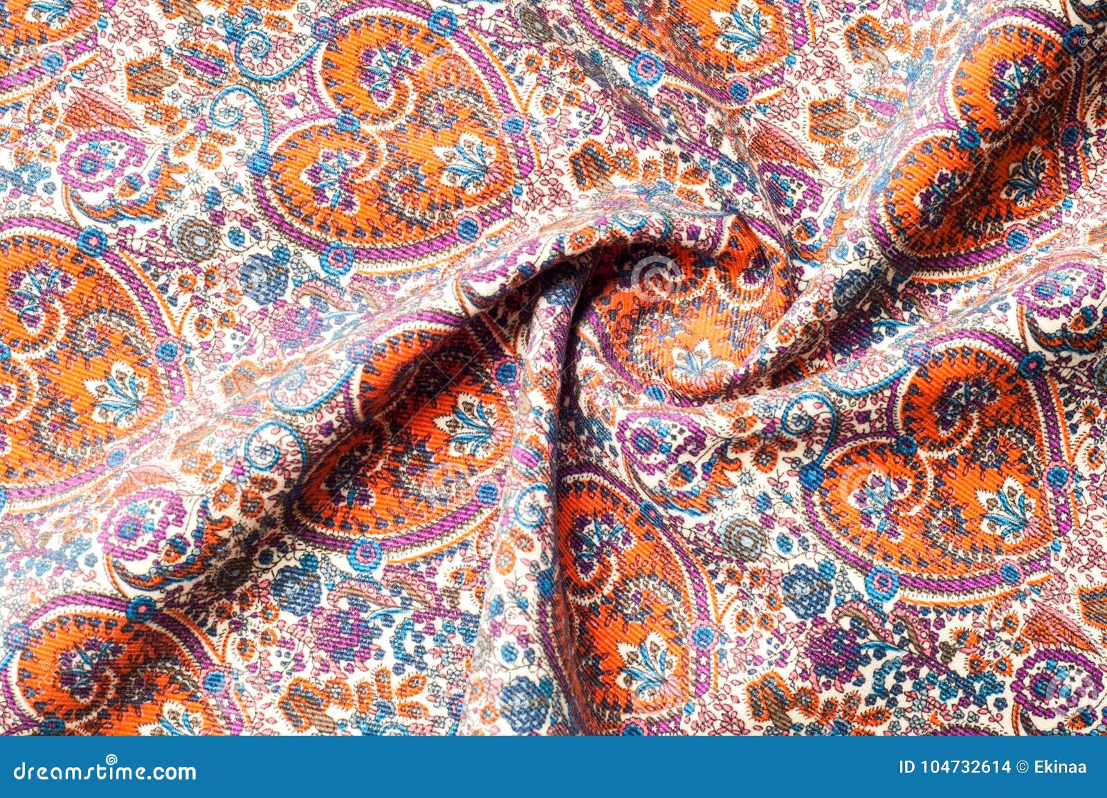 Texture Background Pattern. Traditional Indian Paisley Pattern Stock ...