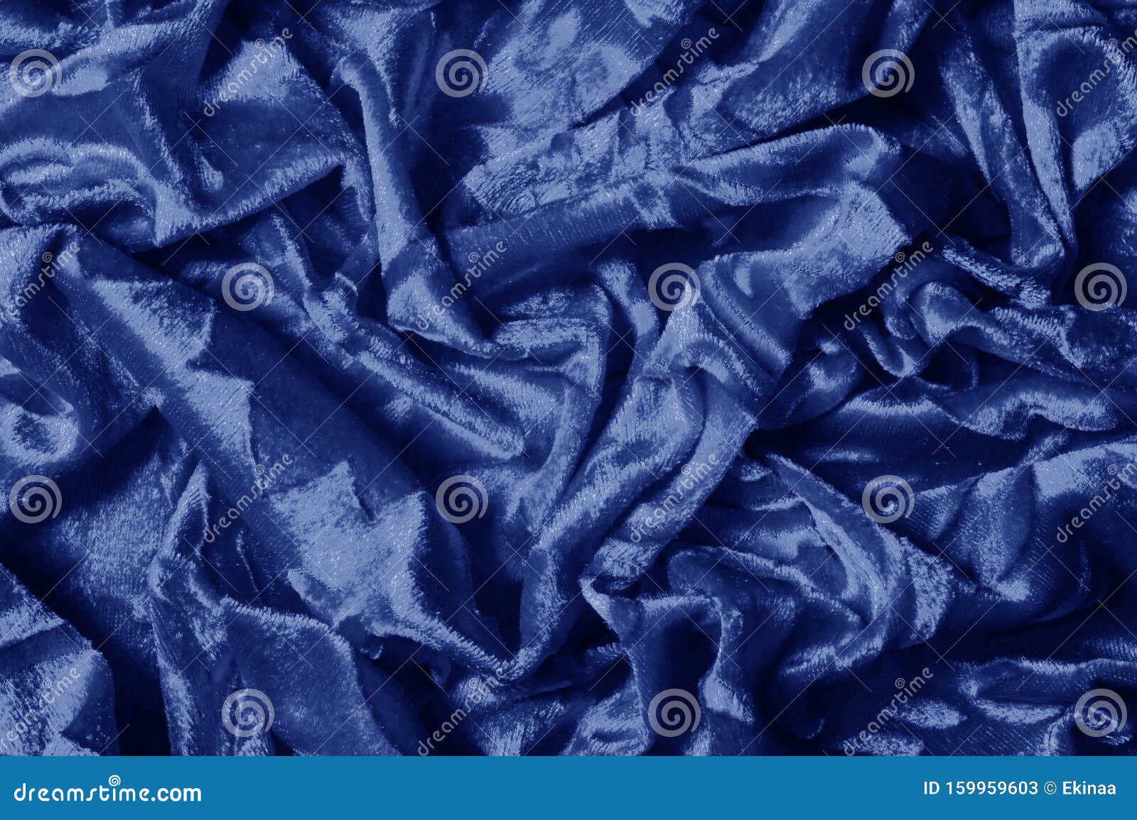 Texture Background Pattern Velor Cloth of Blue Color Velvet is ...