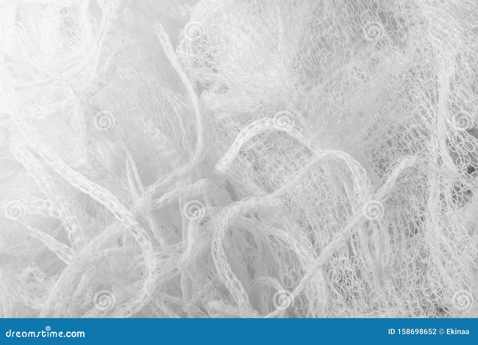 Texture Background Pattern White Fabric in a Mesh Thanks To a Unique ...