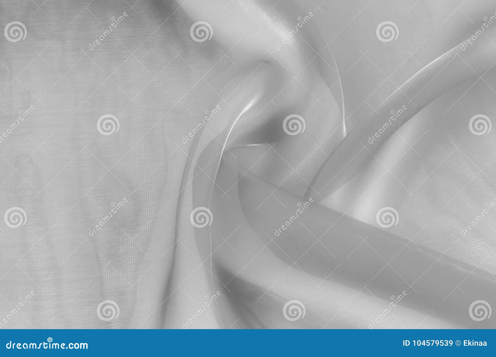 Texture, Background, Pattern. White Silk Transparent Fabric Text Stock ...