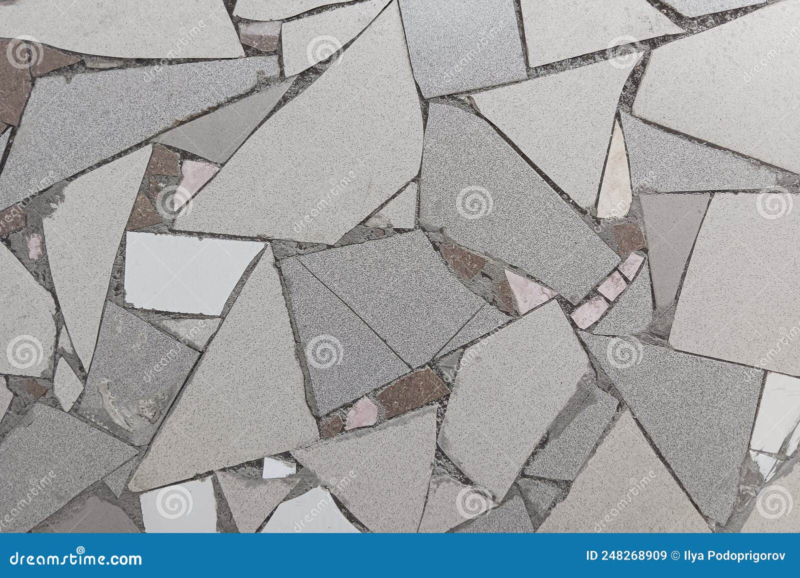 Texture Background from Pieces of Broken Granite Tiles Stock Image ...