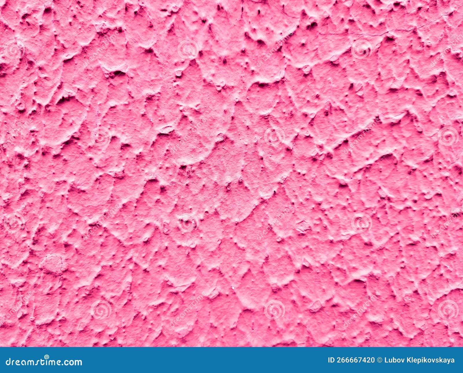 Texture and Background of Pink Decorative Plaster on a Cement Wall ...