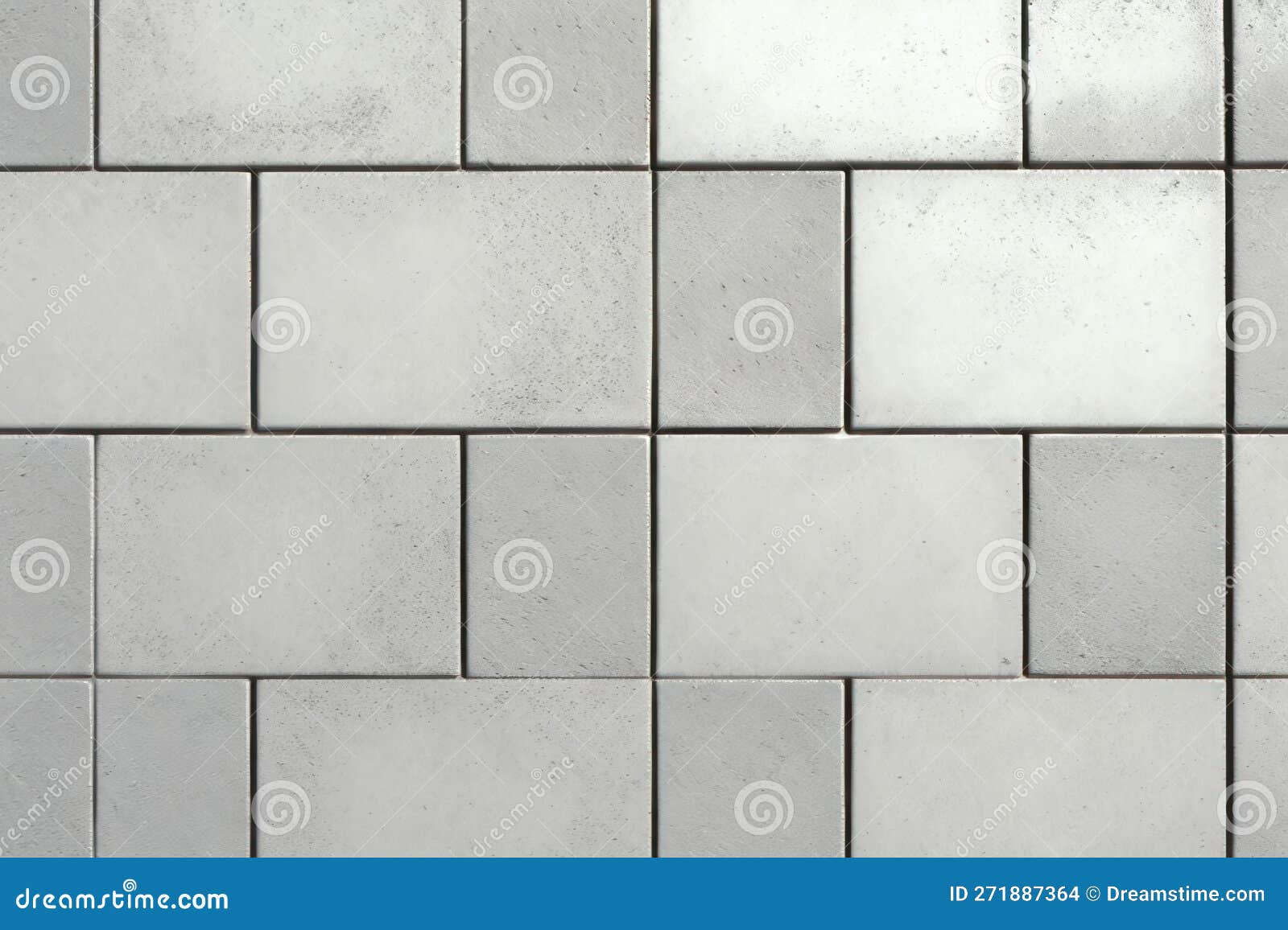 Texture, Background. Rectangular Concrete Tiles Stock Illustration ...