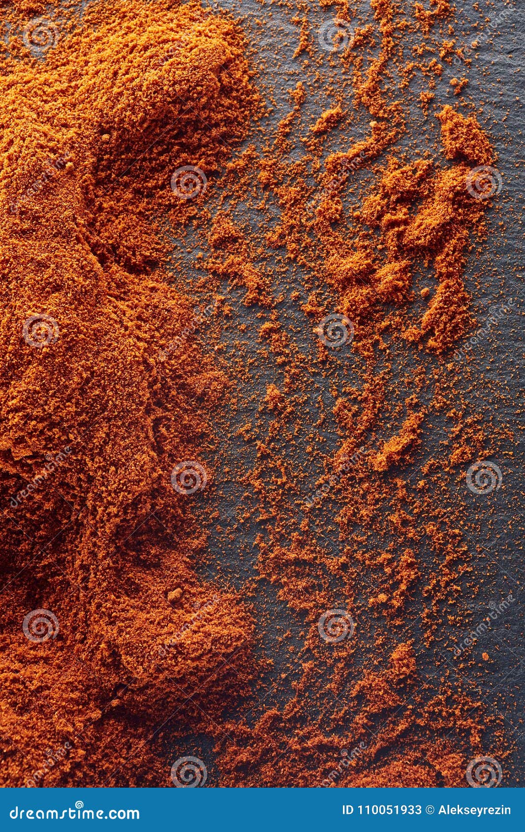 Texture Background. Red Chilli Pepper Powder. Top View Stock Image ...