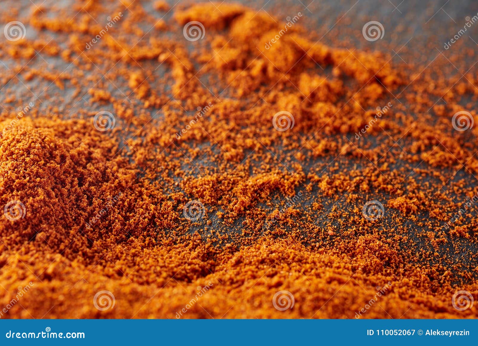 Texture Background. Red Chilli Pepper Powder. Top View Stock Image ...