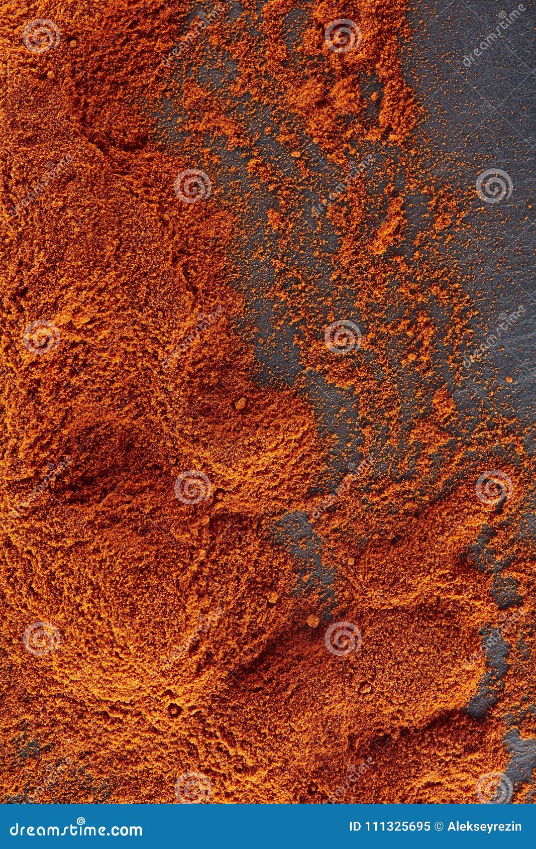Texture Background. Red Chilli Pepper Powder. Top View Stock Image ...