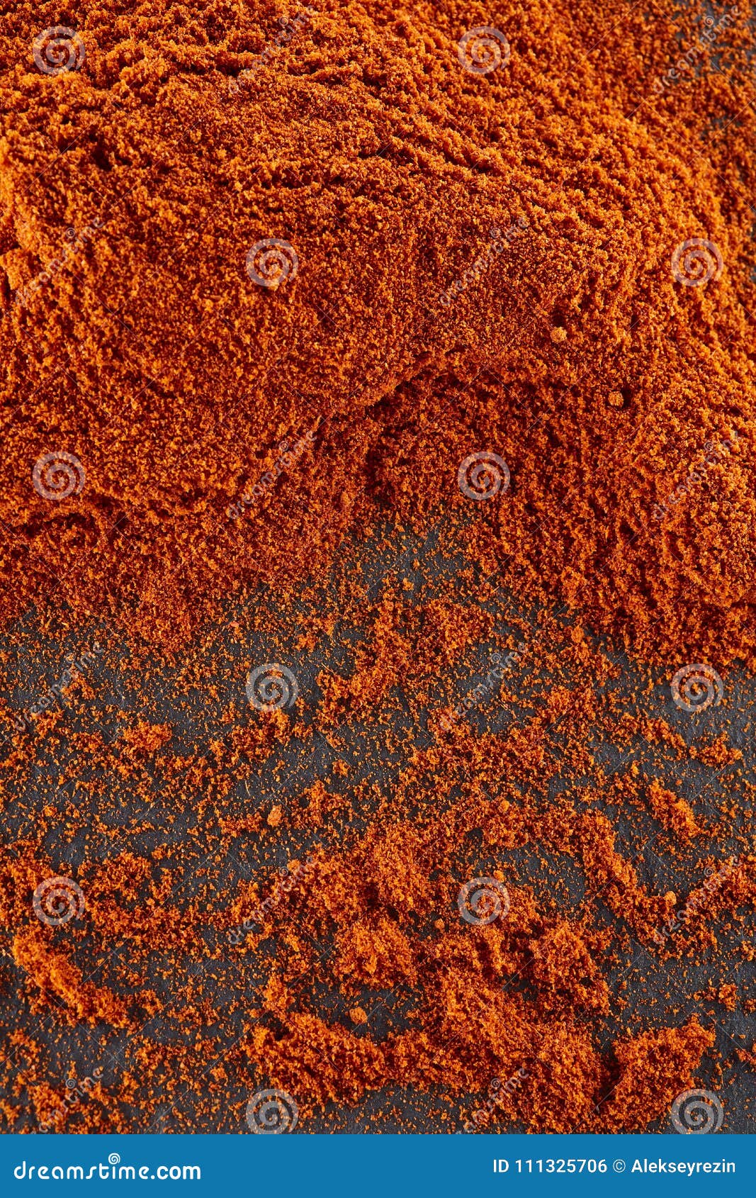 Texture Background. Red Chilli Pepper Powder. Top View Stock Photo ...