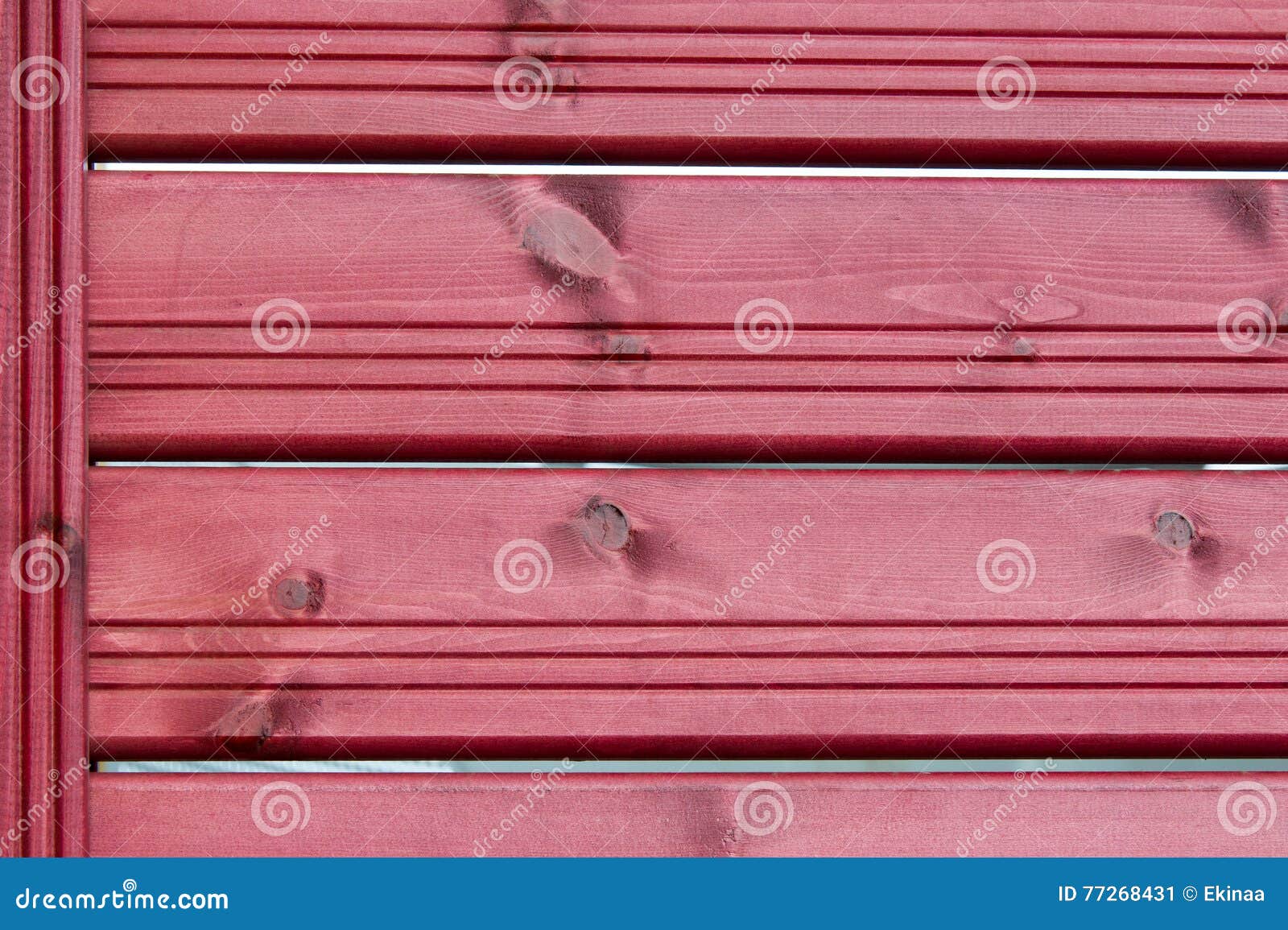 Texture, Background, Red Wooden Slats. Fence Stock Image - Image of ...