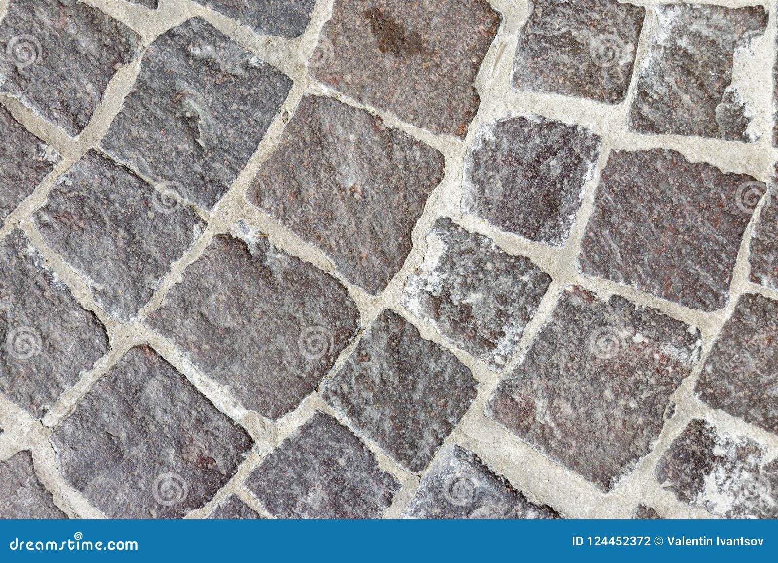 Texture and Background of the Sidewalk on the Square Stock Photo ...