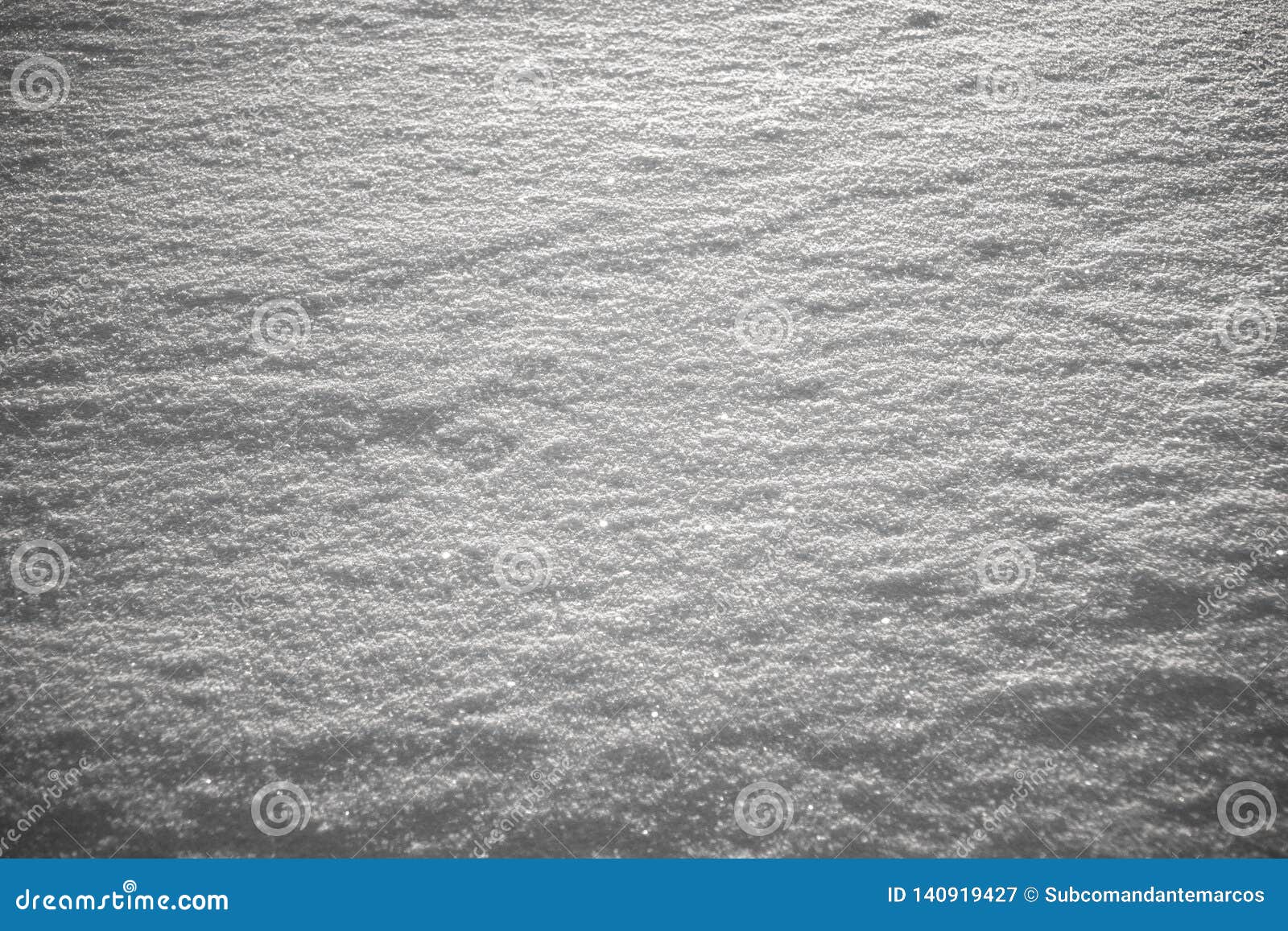 Texture and Background of Snow-covered Surface.Sparkling Snow ...