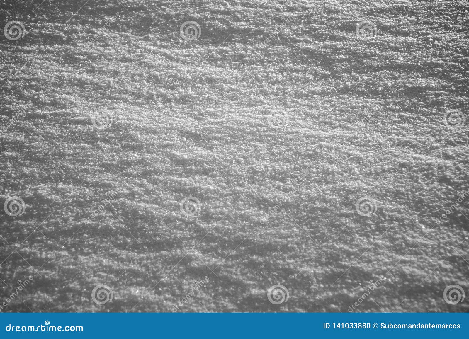 Texture and Background of Snow-covered Surface.Sparkling Snow ...