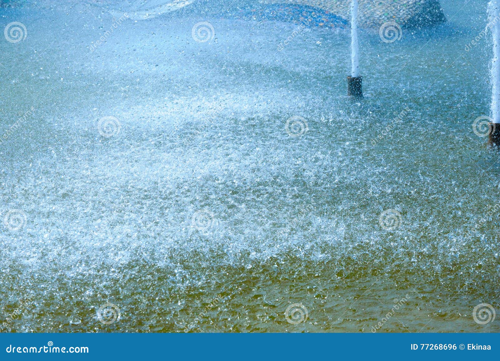 Texture, Background. Splashes of Water from a Fountain Stock Photo ...