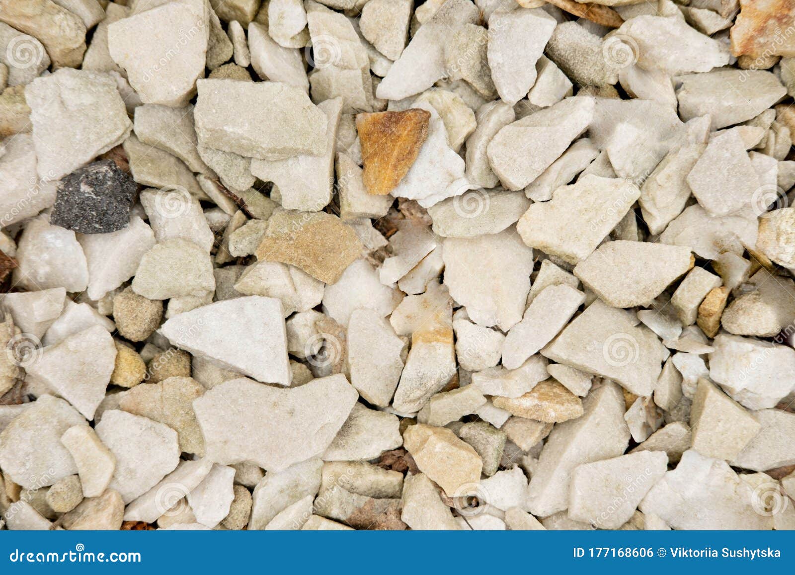 Texture Background of Stones. Light Stones Top View. Stone Texture ...