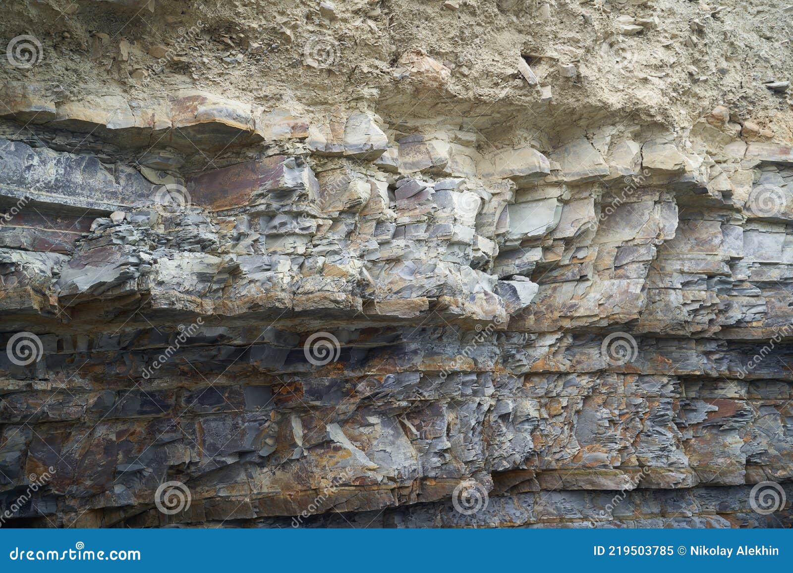 The Texture and Background of the Stones. Rock Texture on the Sea Coast ...