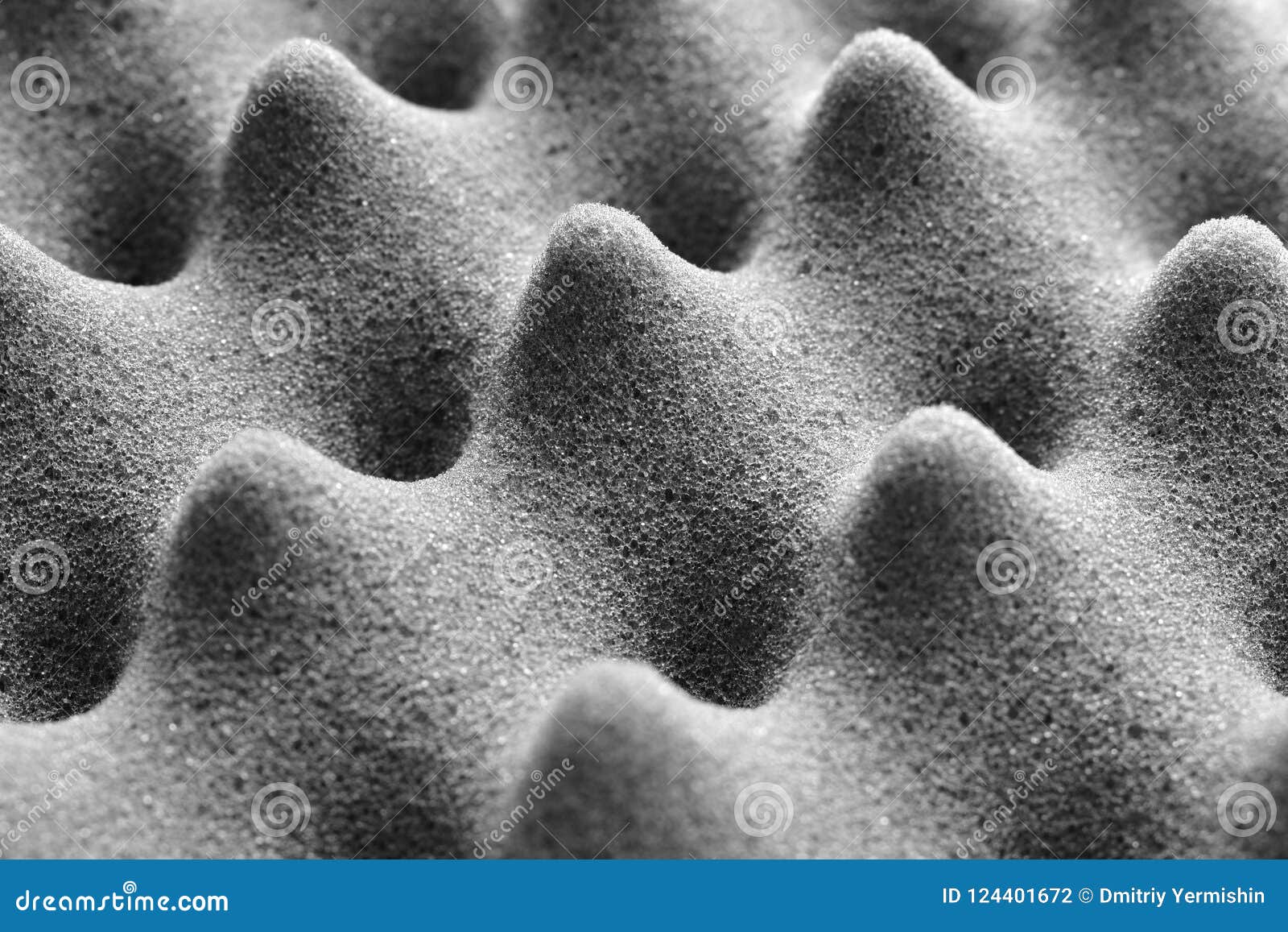 Soundproof foam stock photo. Image of acoustic, foam - 124401672