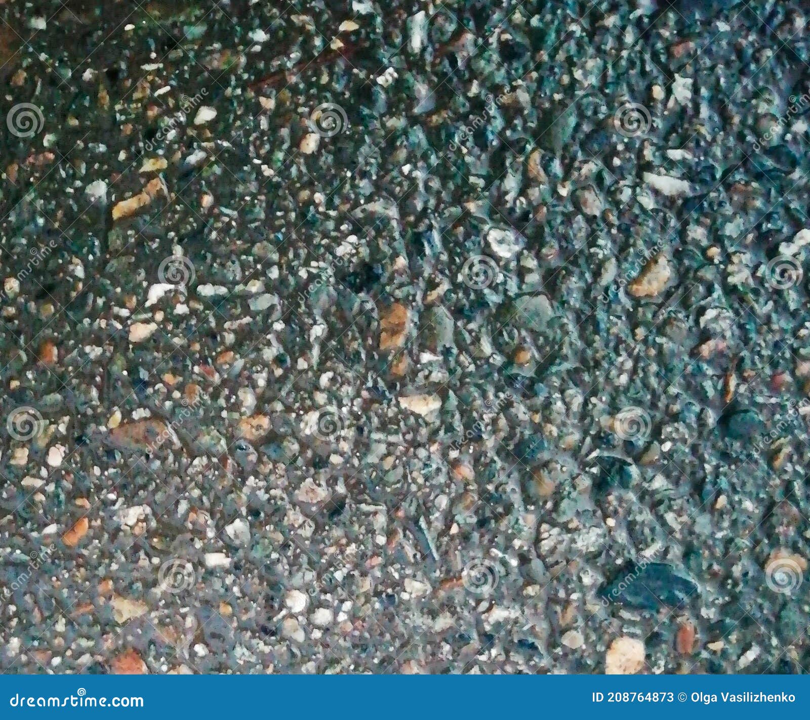 Texture Background Wet Asphalt Stock Image - Image of frost, gravel ...