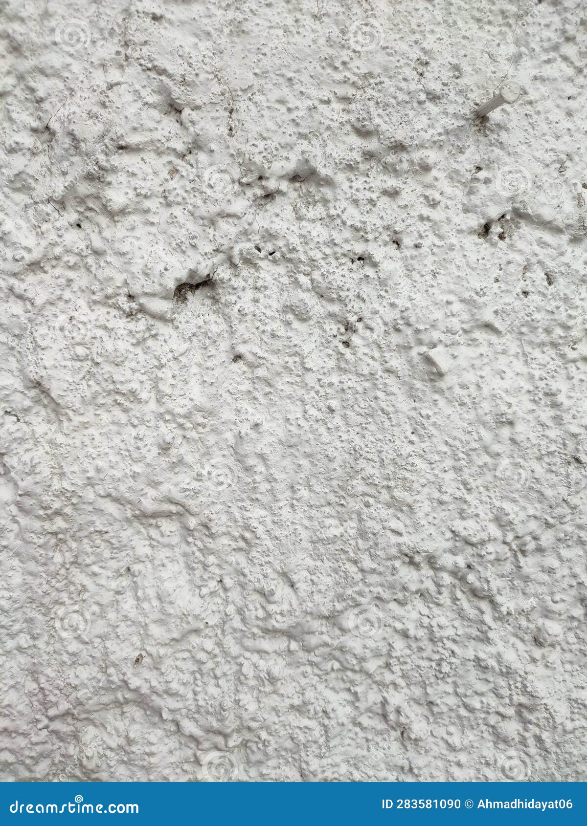 The Texture and Background of the White Cement Stone Wall is Rough and ...
