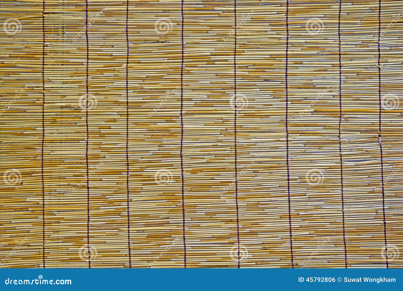 Texture of Bamboo Brown Tablecloth Close Up. Stock Photo - Image of ...