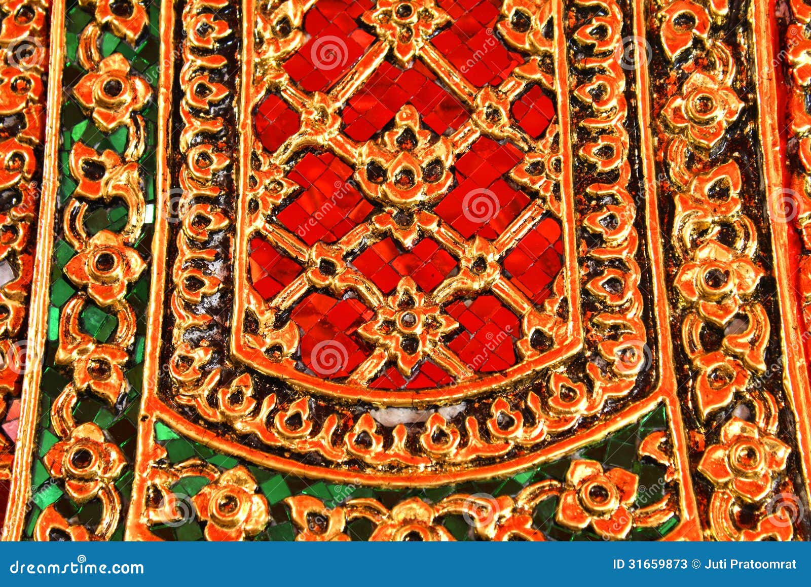 Texture on Base Under Buddha Statue in Wat Pho Stock Image - Image of ...