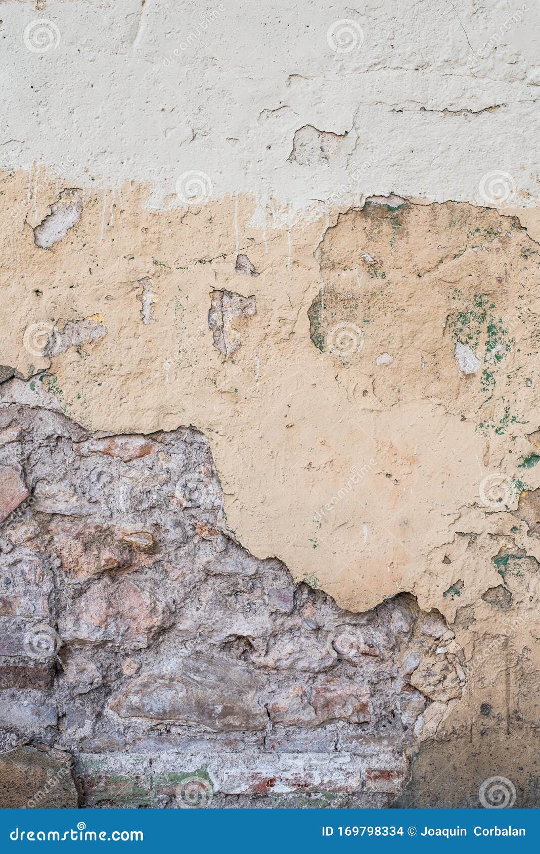 Texture of Battered, Dirty and Old Brick Wall and Floor of Various ...