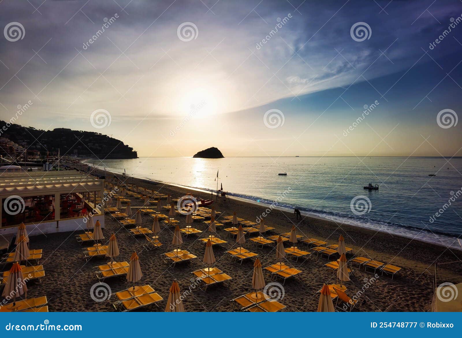 Texture of Beach Umbrellas on Ligurian Beaches Stock Image - Image of ...
