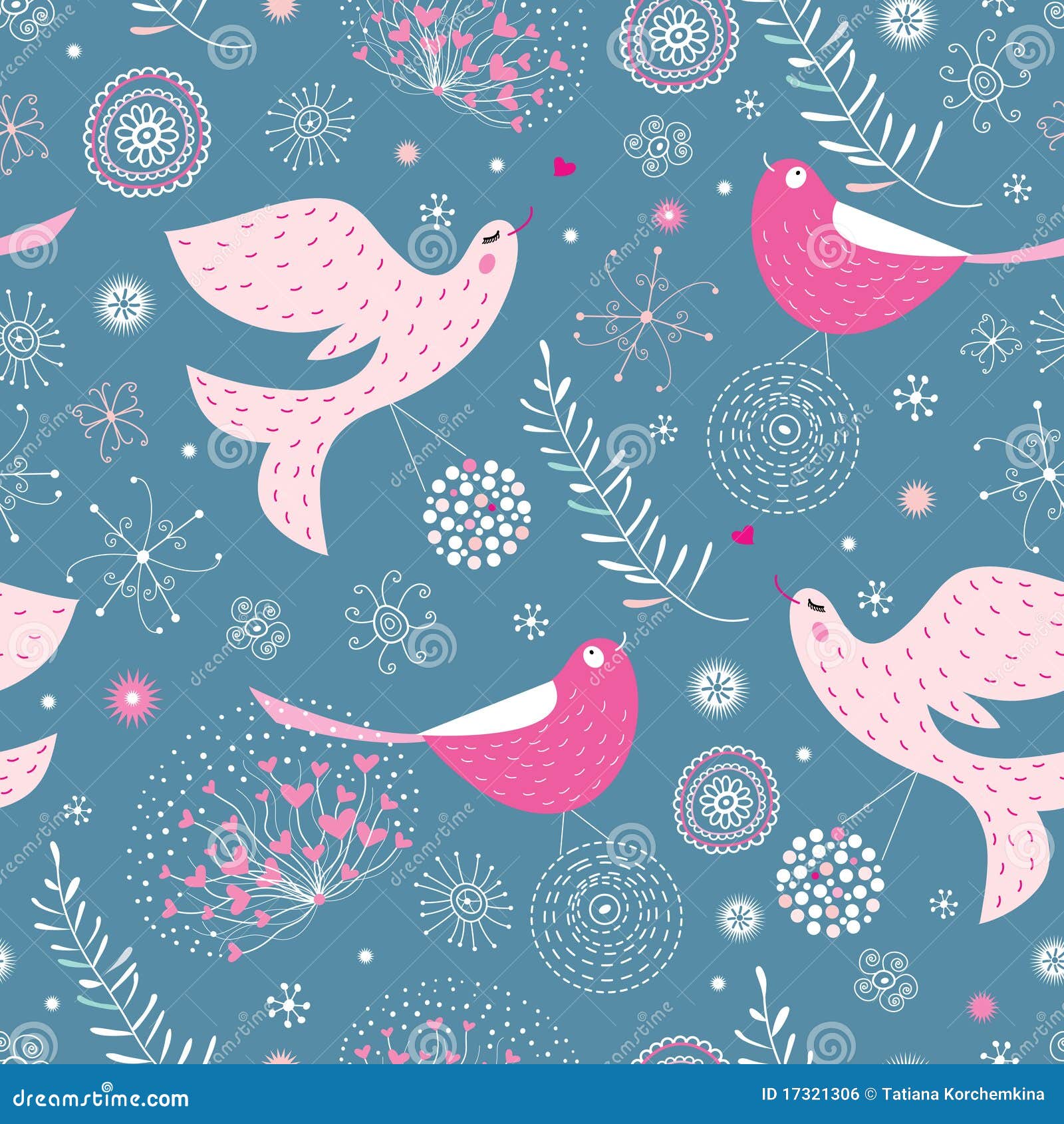 Texture is beautiful birds stock vector. Illustration of bright - 17321306