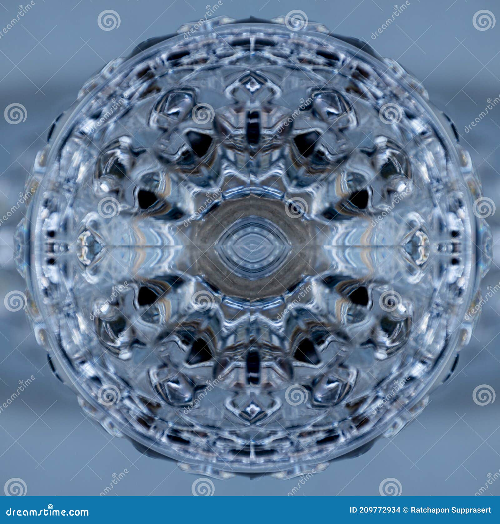 Texture Beautiful Crystal Glass Pattern Background Stock Photo - Image ...