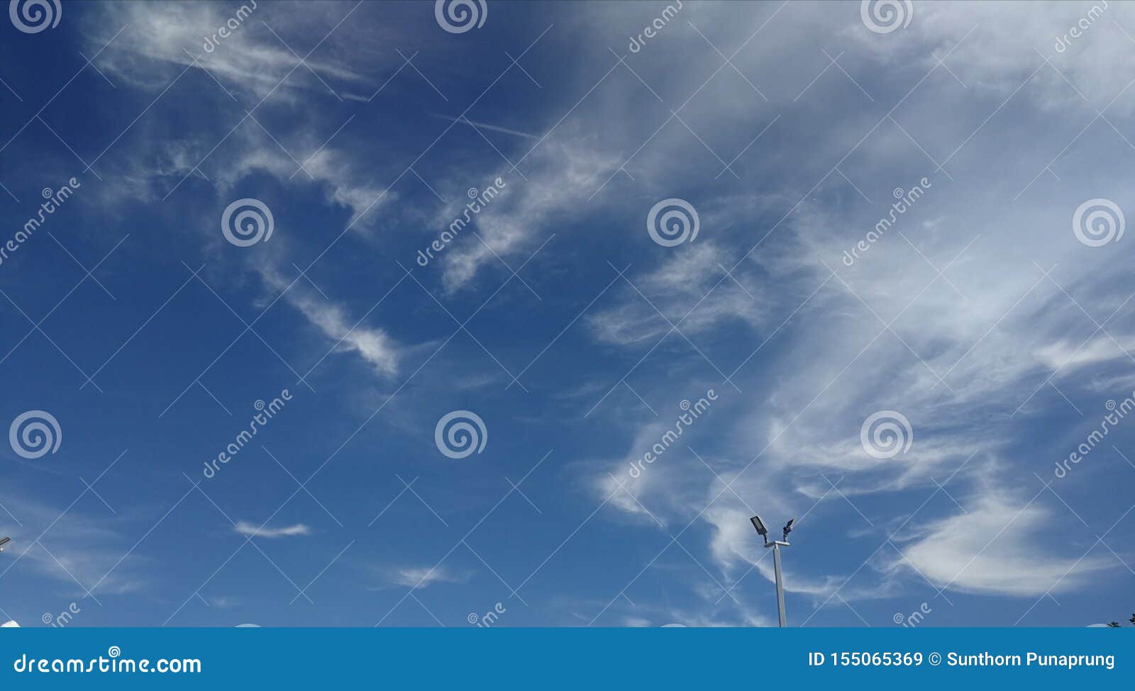 Texture of Beautiful Spring Clouds Stock Image - Image of city ...