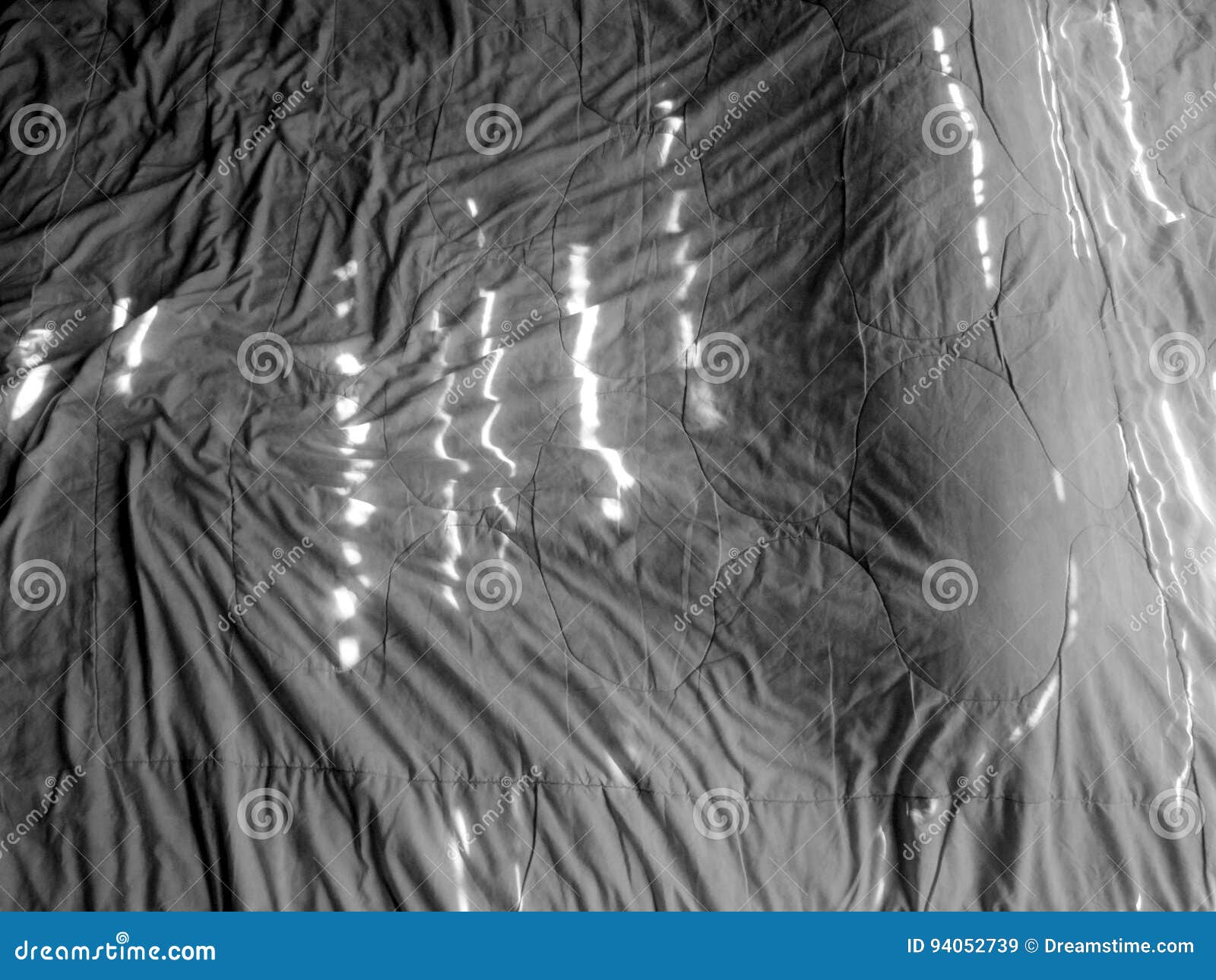 Texture of Bedspread and Sunlight Stock Image - Image of concept, home ...