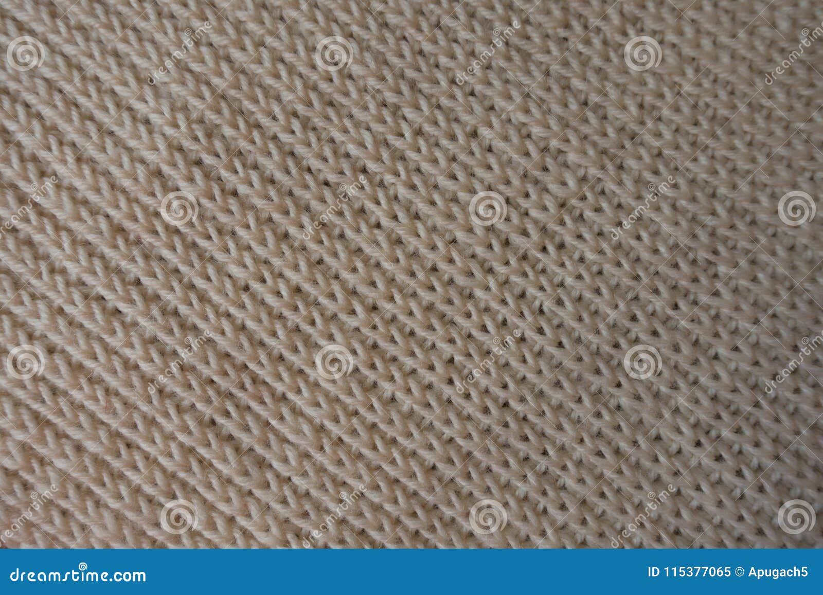 Texture of Beige Knitted Fabric Ribbing Pattern Stock Image - Image of ...