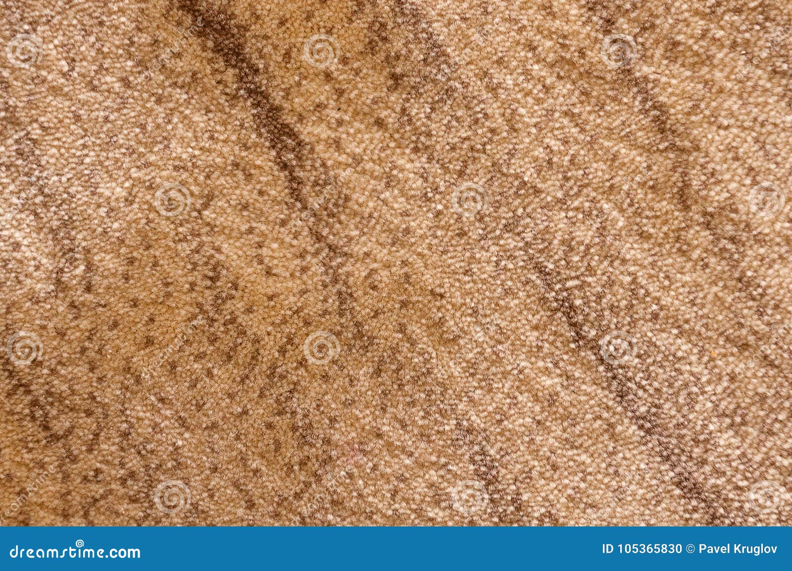 Texture Beige Soft Dense Fabric with Brown Chaotic Stripes Stock Photo ...