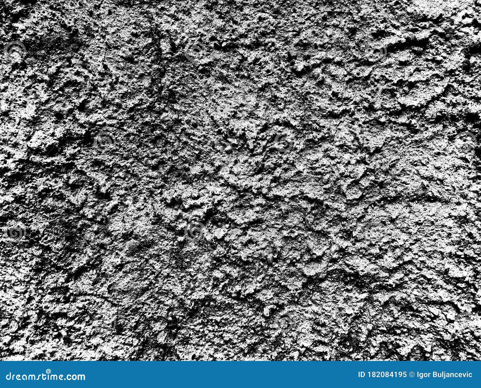 Monochrome Texture. Mortar Bitmap Texture. Stock Image - Image of used ...