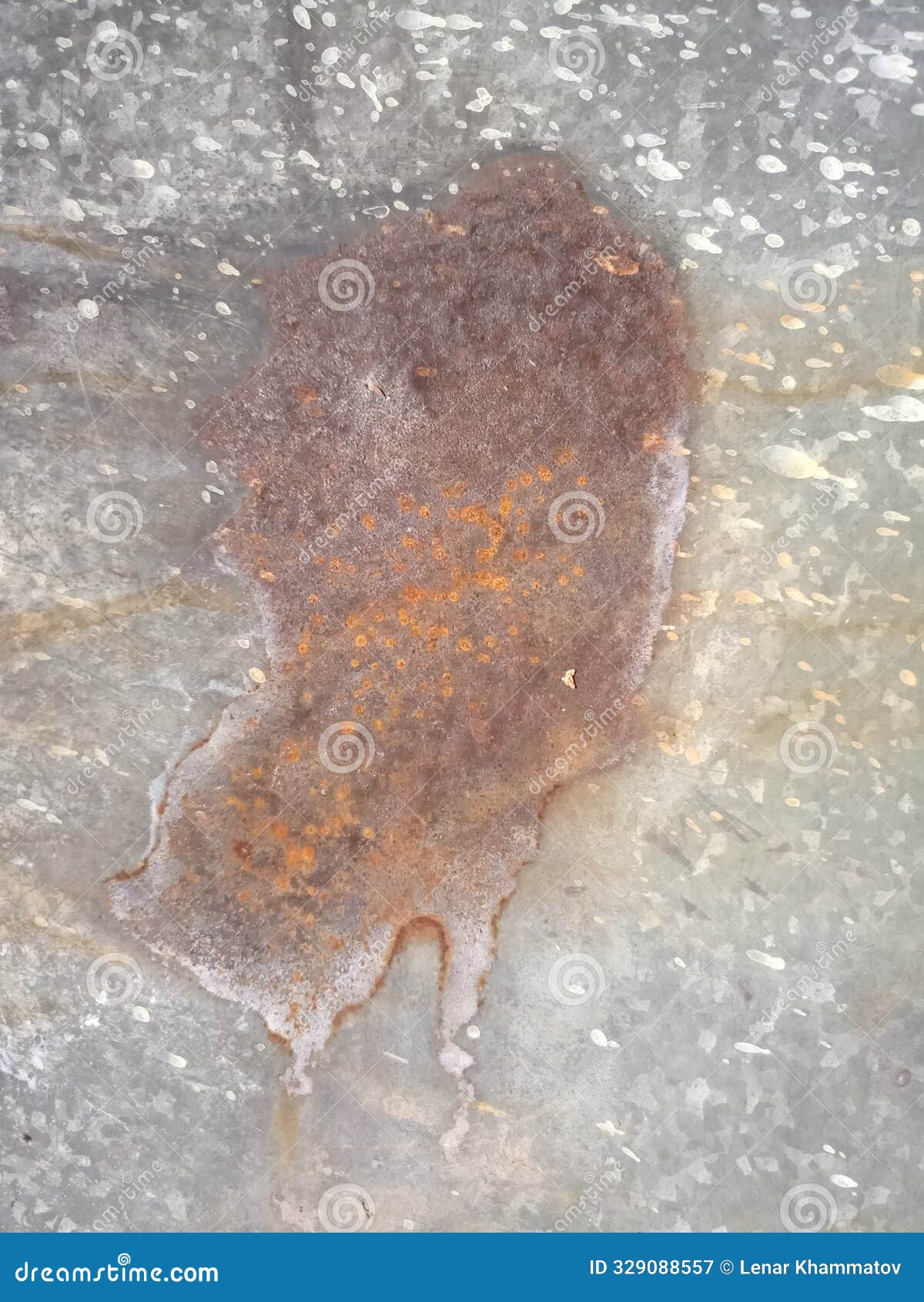 Texture and Fancy Pattern of the Surface of Old Galvanized Steel Iron ...