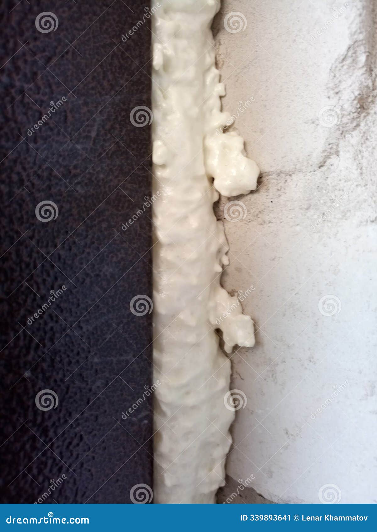 Texture and Bizarre Pattern of the Surface of Yellow Polyurethane Foam ...