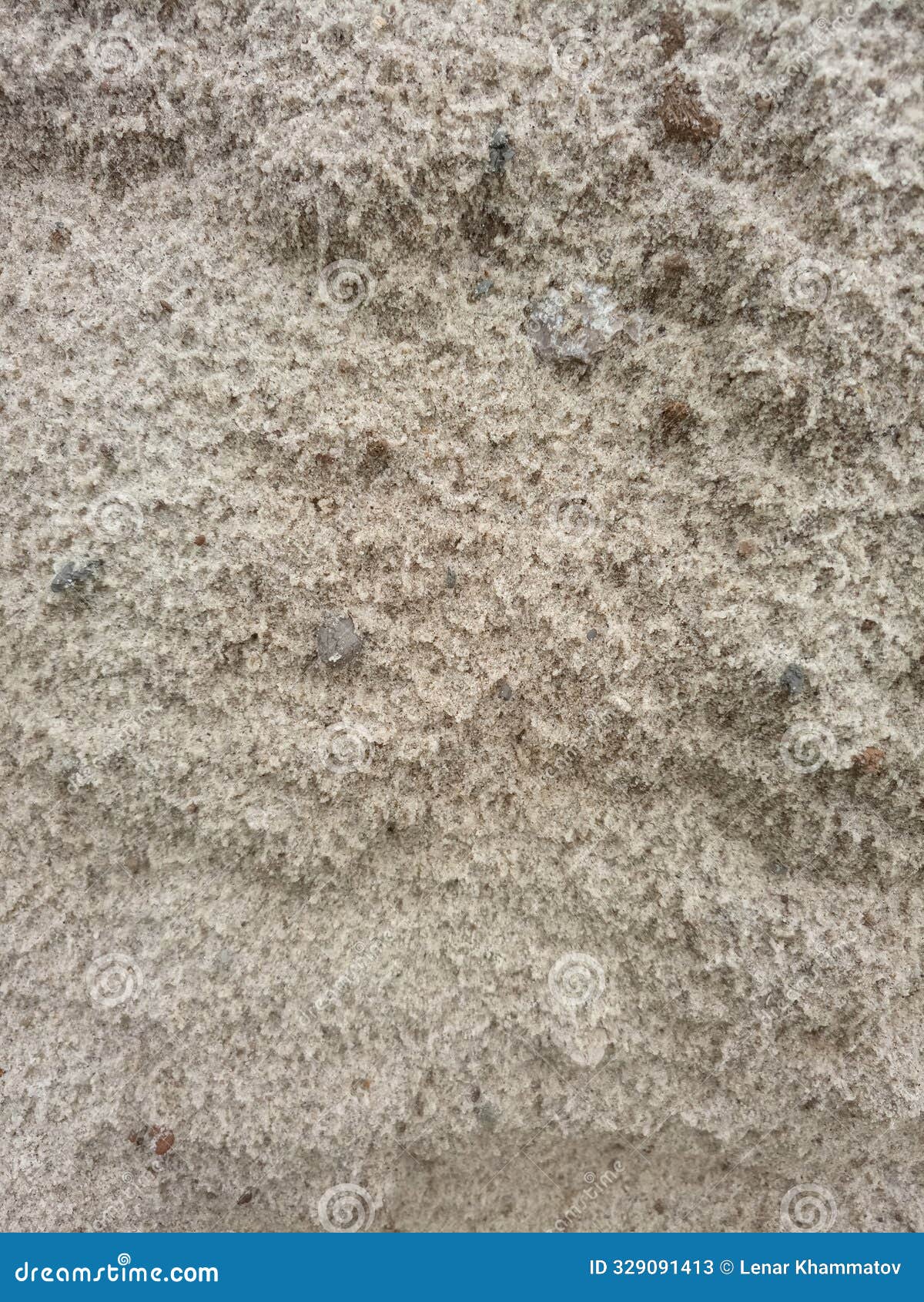 The Texture and Bizarre Pattern of Wet River Sand after Rain, Piled Up ...