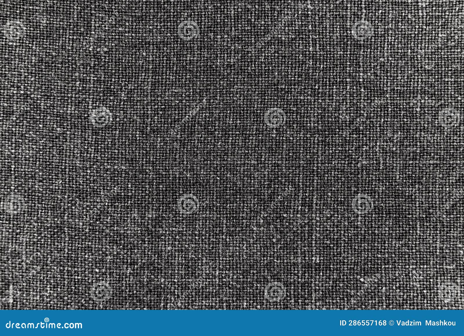 Texture of Black Dense Woolen Fabric for Tailoring. Textile. Material ...